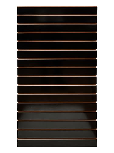 Paneles Ranurados Negros para Decorar tus Espacios - El Multimetro